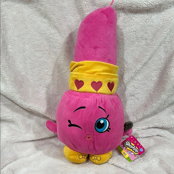 Shopkins | Toys | Shopkins Plush Toy Lippy Lips | Poshmark